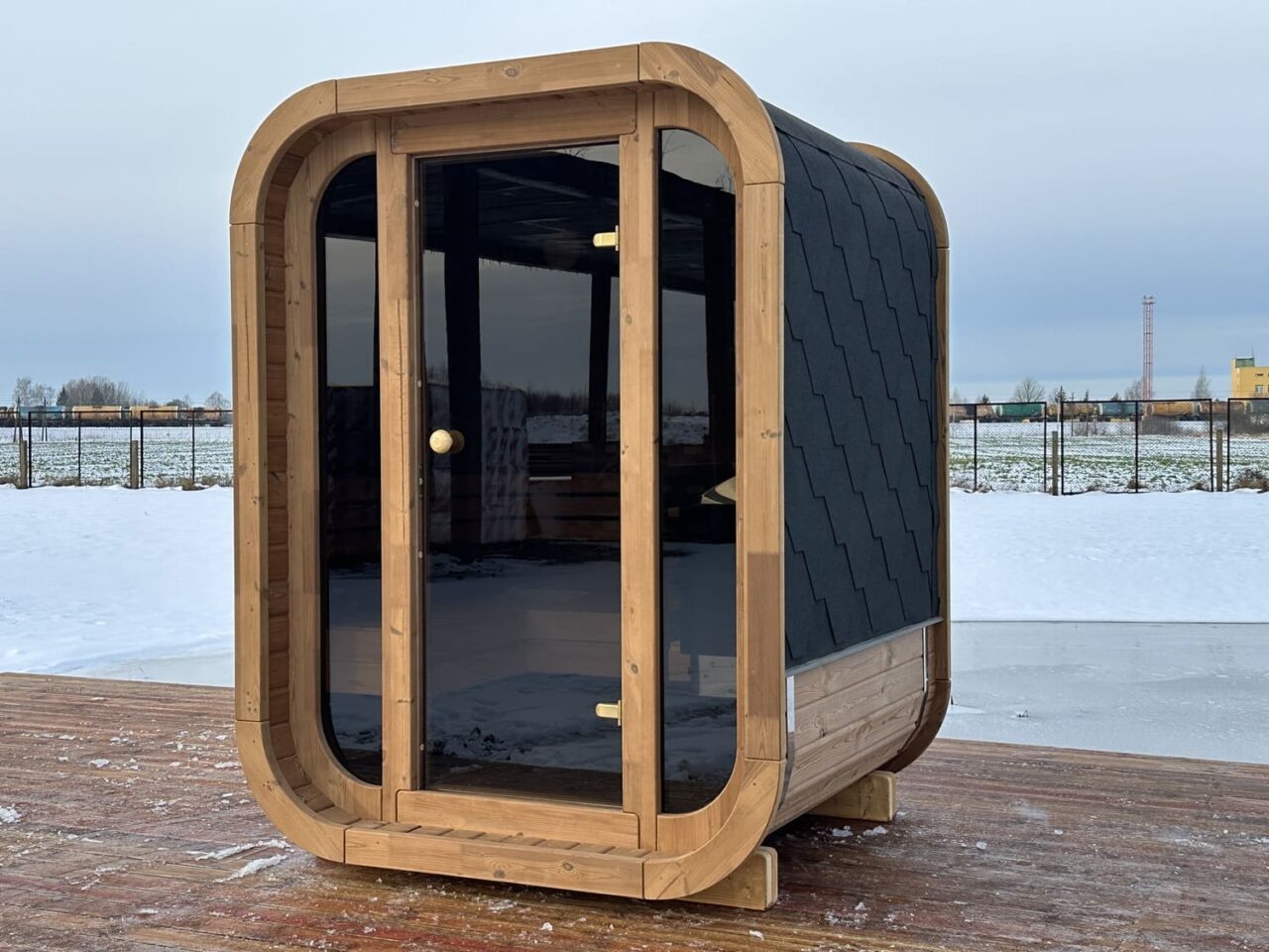 Sauna da giardino Ice cube - Lifeclass